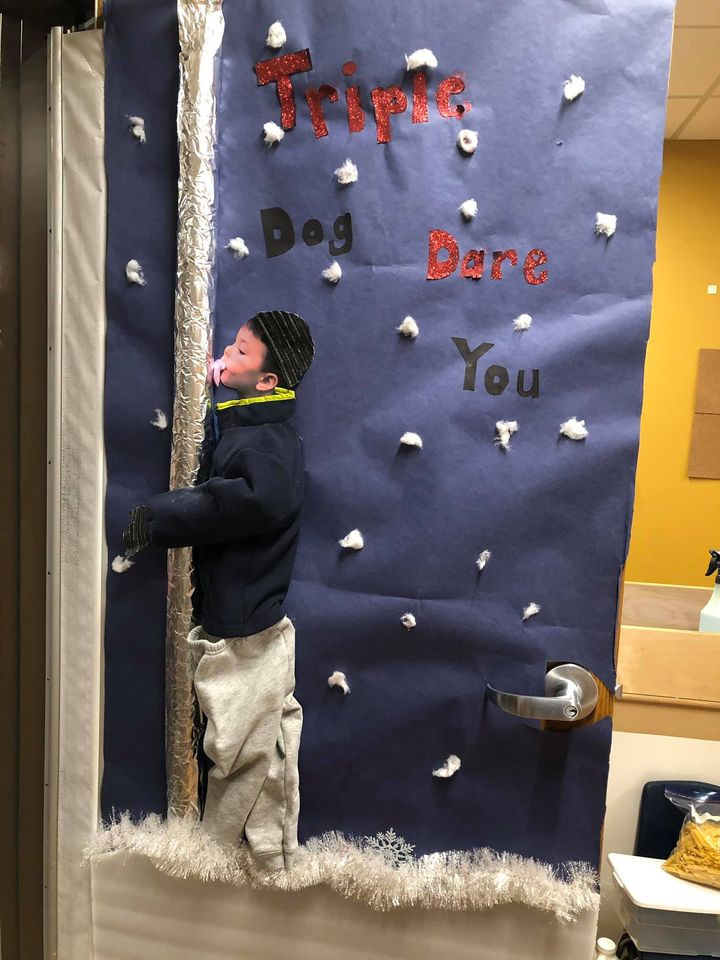 Winter Door Decorating Ideas Teachersmag Com