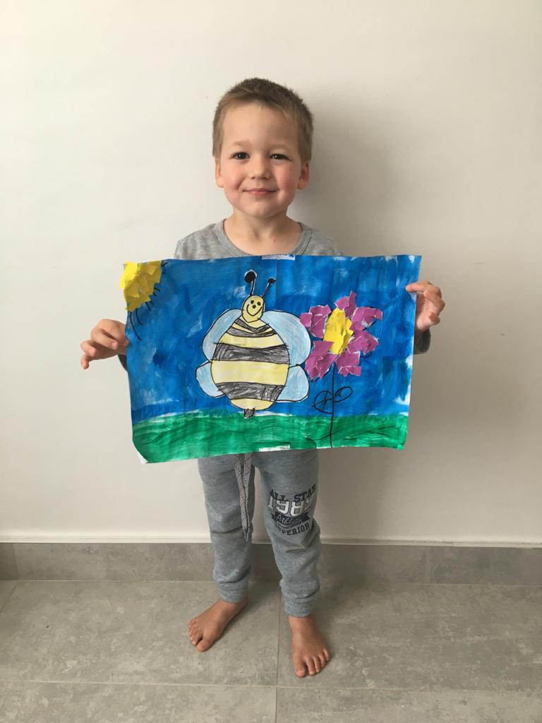 Spring Bee Craft. TeachersMag.com