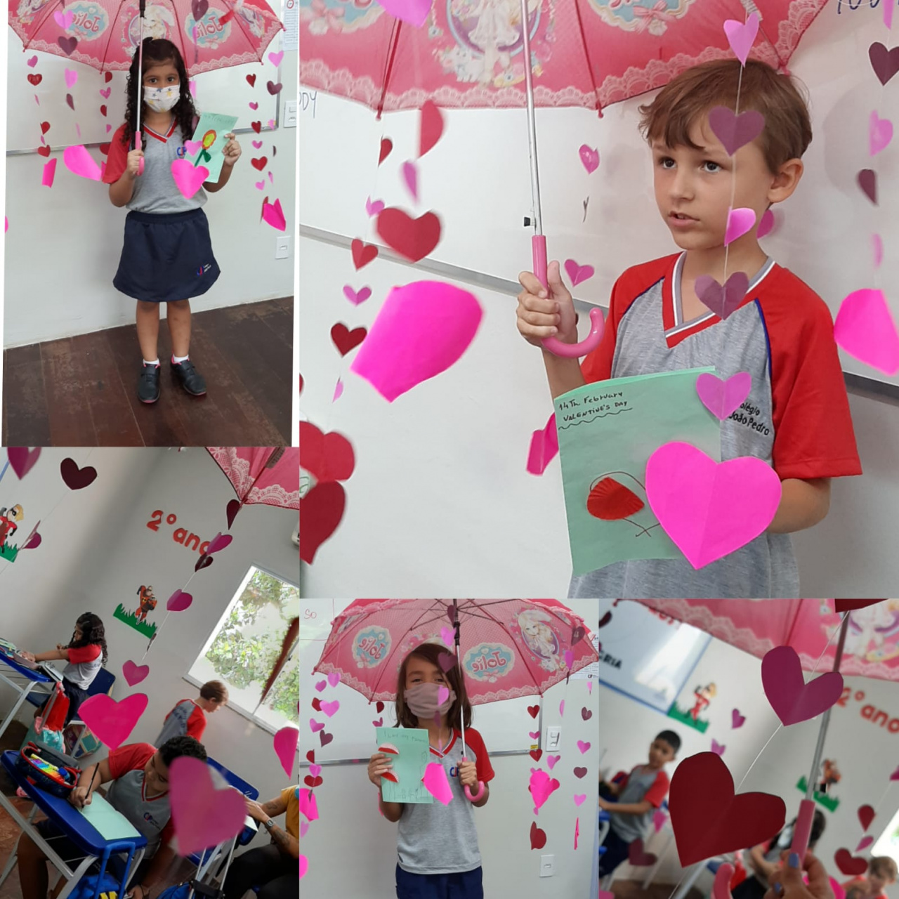 Rain of love - Valentine's day. TeachersMag.com