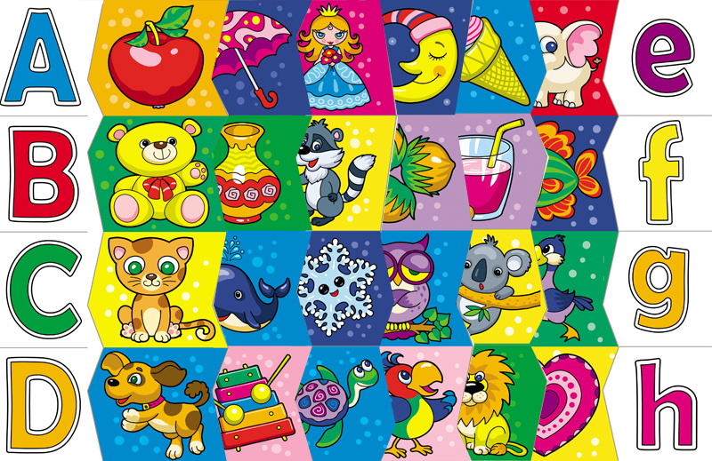 Alphabet Matching Printable for Preschool. TeachersMag.com