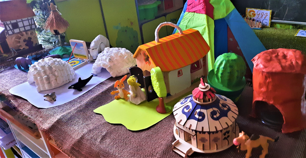 Different houses of the world. TeachersMag.com