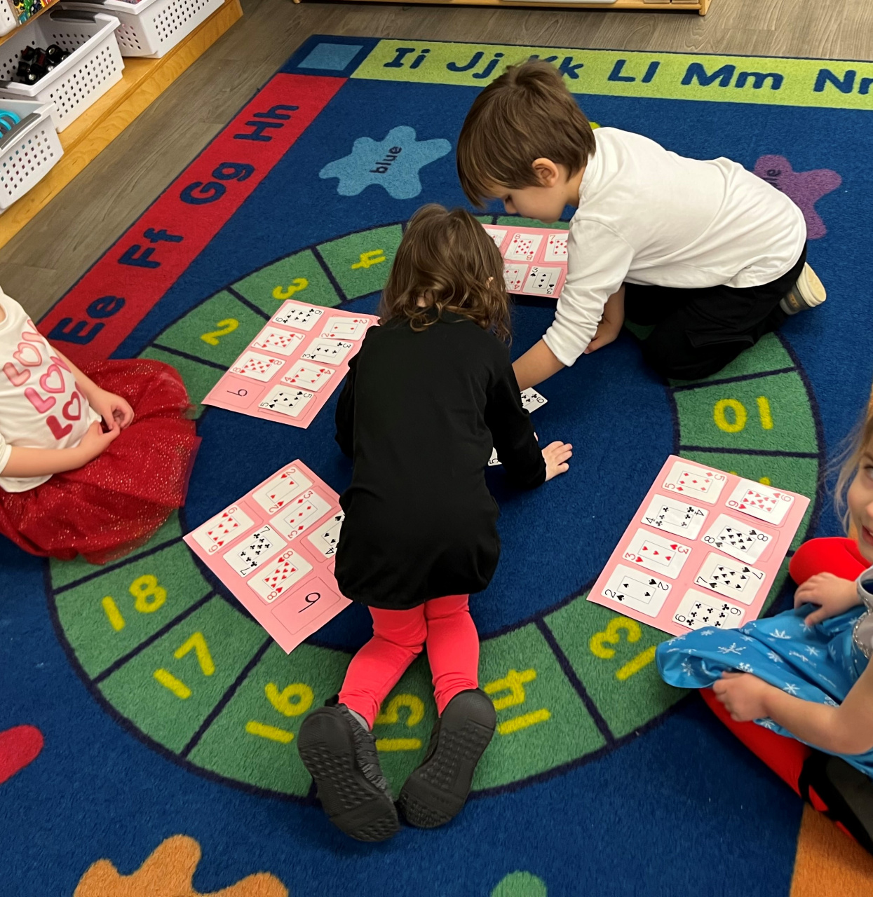 Playing Card Number Match. TeachersMag.com