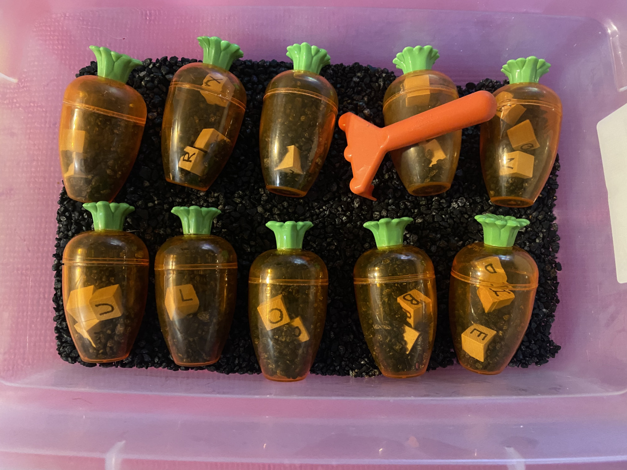 Carrot Match-Up: Uppercase and Lowercase Letters. TeachersMag.com