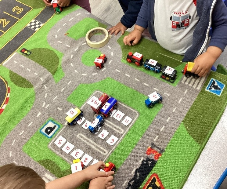 Car Mat Number Matching. TeachersMag.com