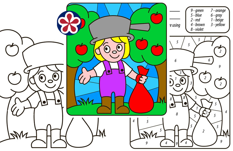 Johnny Appleseed Day Coloring Pages [2025]