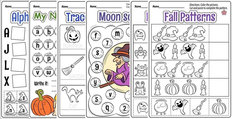 Fall Worksheets and Printables for Preschool. TeachersMag.com