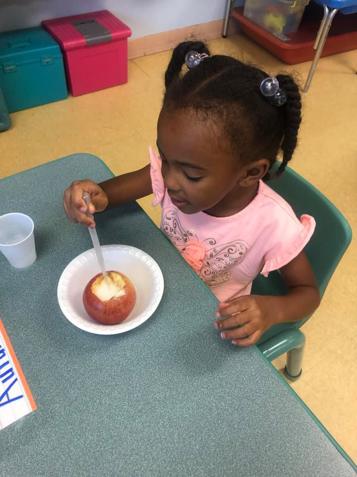 Creating Apple Volcanoes!. TeachersMag.com