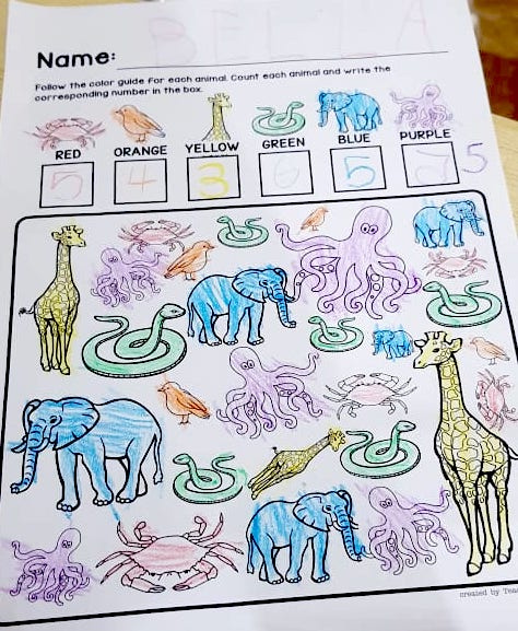 Arctic Animals Worksheets for Preschoolers. TeachersMag.com
