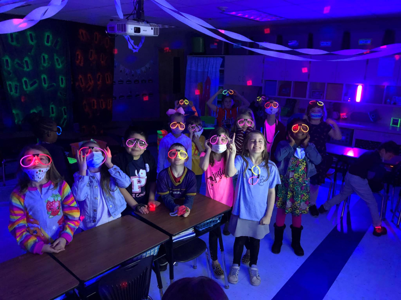 Glow Math Party. TeachersMag.com