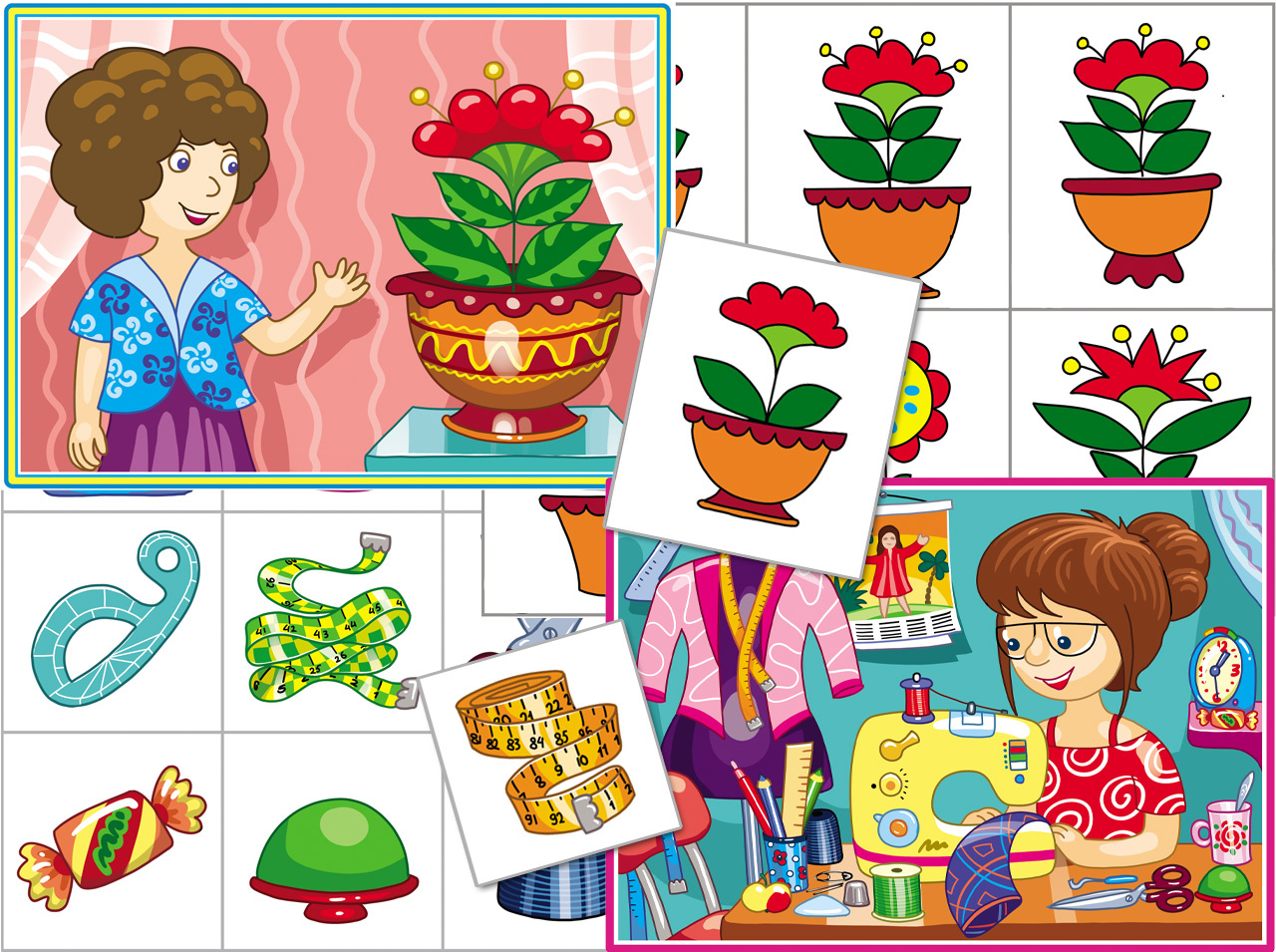 Community Helpers Sheets About Tailors and Teachers. TeachersMag.com