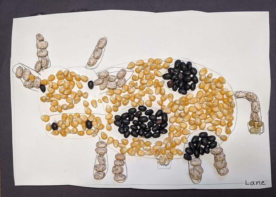 Making Farm Animals out of Kernels, Rice, Peas, and Beans. TeachersMag.com