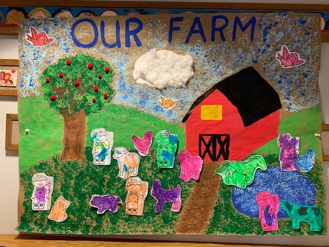 Farm Mural Bulletin Board Project. TeachersMag.com