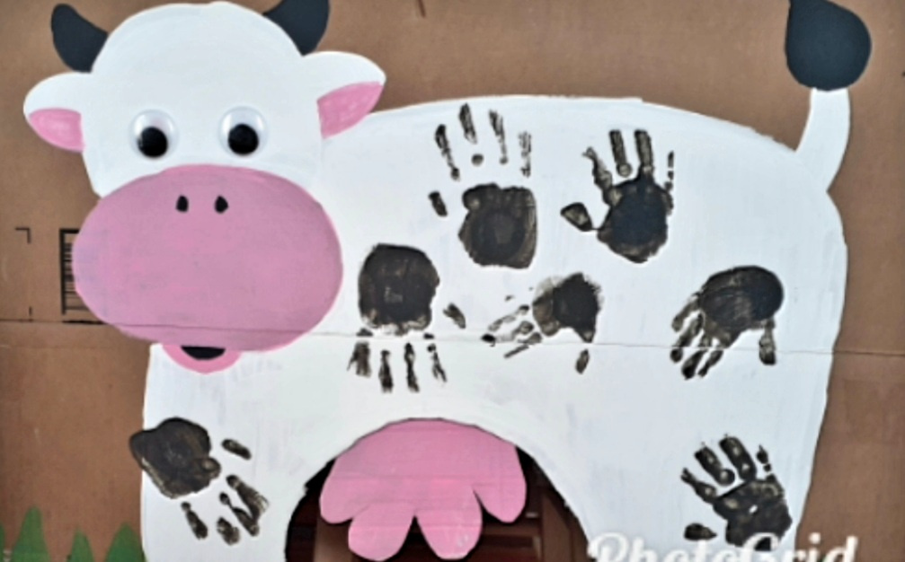 Cow Art And Craft For Preschool