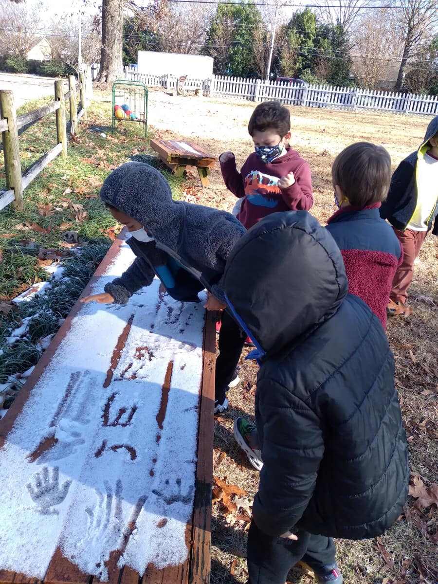 Making Designs in the Snow. TeachersMag.com