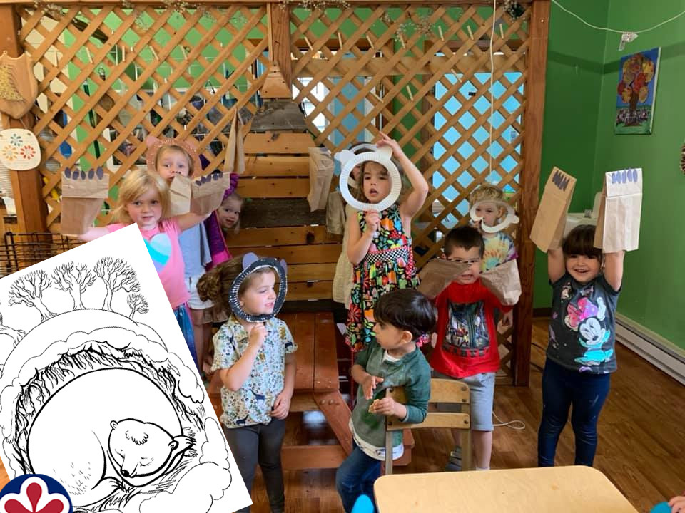 Predators and Prey Camp Theme: Bear Craft, Hibernation Theme ...