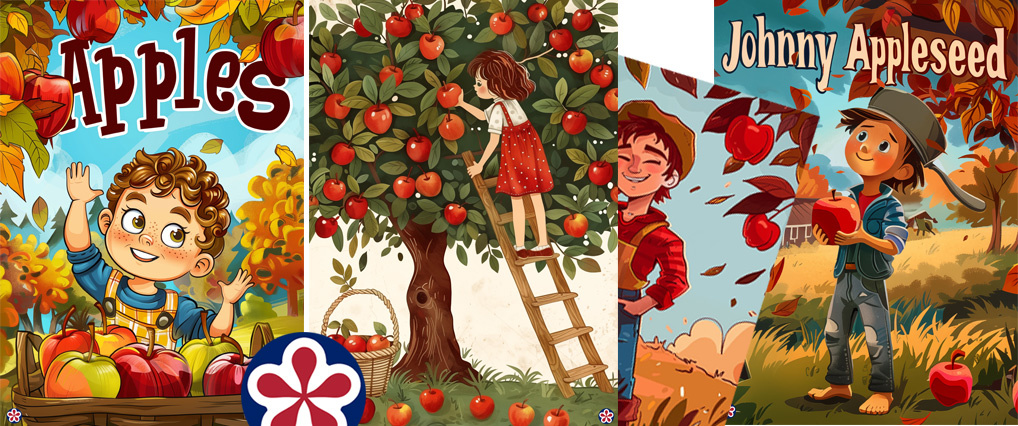 Posters for Preschoolers and Elementary Students: Johnny Appleseed and ...