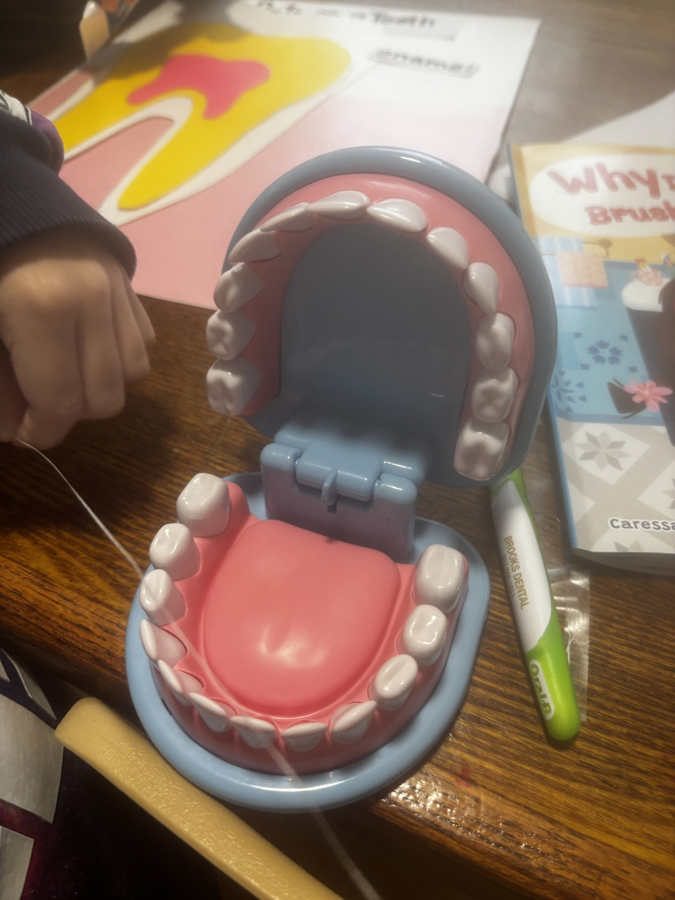 Dental health craft: mouth model. TeachersMag.com